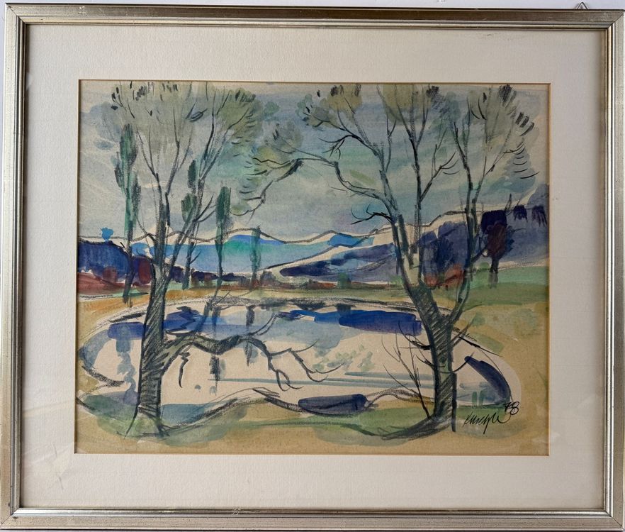Landschaft Grosser Aquarell Handsigniert (Gebraucht) in Neuhausen am Rheinfall für CHF 10 – nur ...