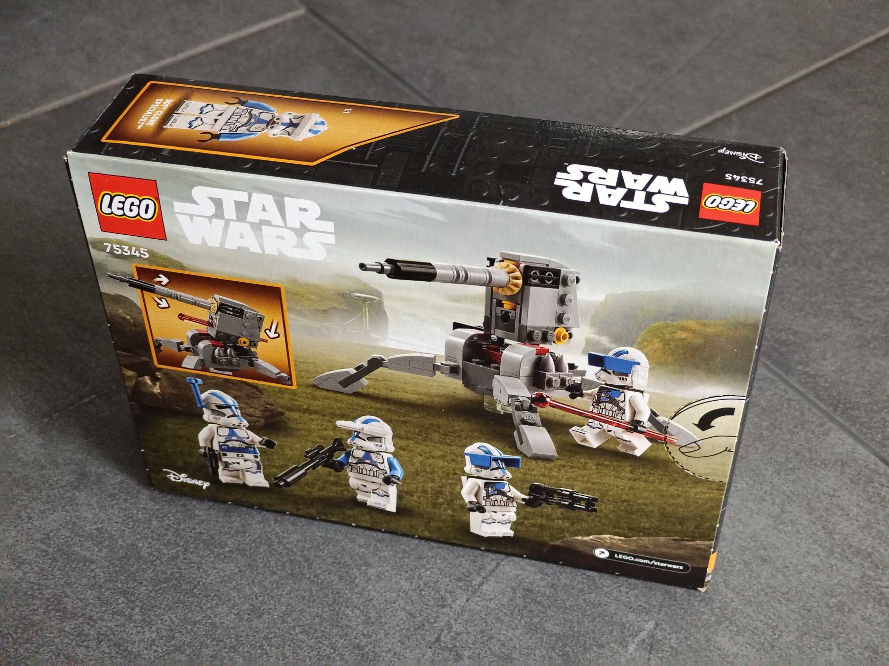 3st. LEGO Star Wars: 501st Clone Trooper Battlepack (75345) (Neu und ...
