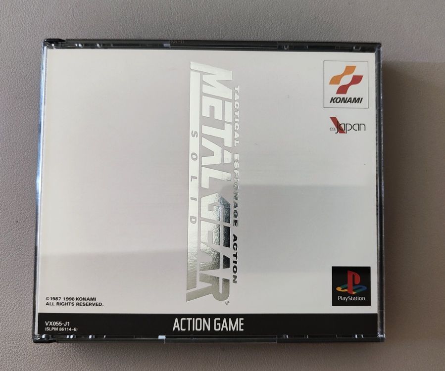 Metal Gear Solid Ps1 Japan Mit Demo Erstauflage Neuwertig Neu Gemäss Beschreibung In Bern