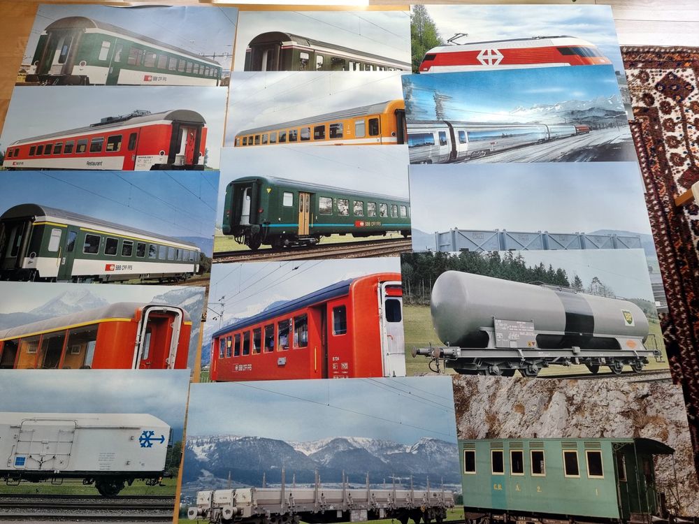 Zug Bilder (Ausschnitte) (Gebraucht) in Birrwil für CHF 10 – mit Lieferung auf Ricardo kaufen