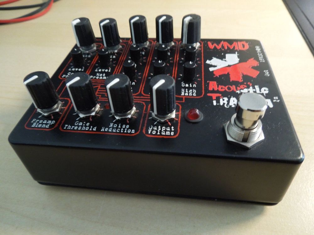 WMD Acoustic Trauma Distortion/Noise Gate/Frequency/preamp (Neu (gemäss ...