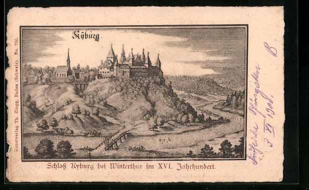Kyburg bei Winterthur, Schloss Kyburg im (Antik) in Berlin für CHF 7 ...