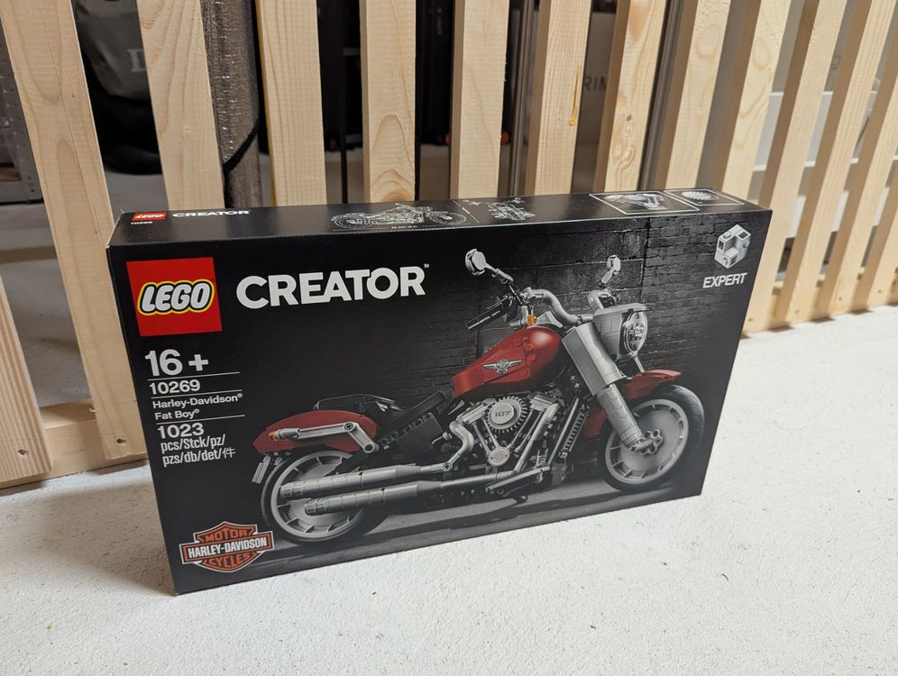 LEGO Creator Expert 10269 Harley-Davidson Fat Boy Neu & OVP (Neu und ...