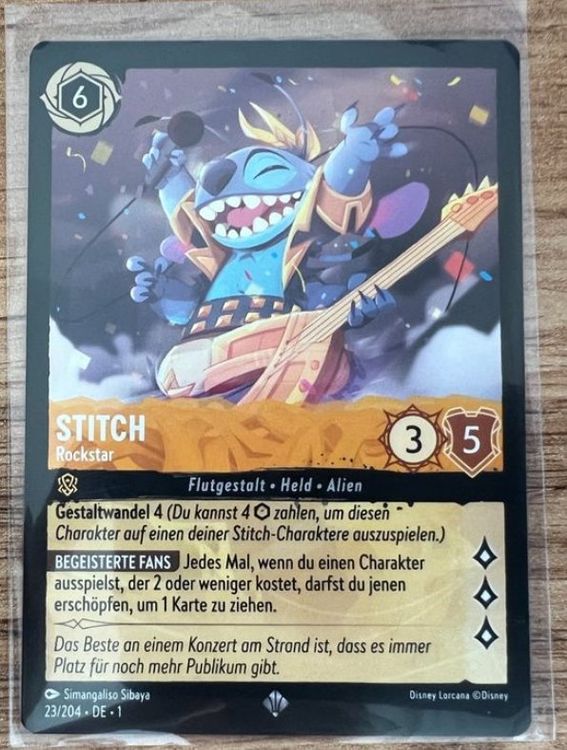 Stitch - Rockstar - Super Rare | Kaufen auf Ricardo