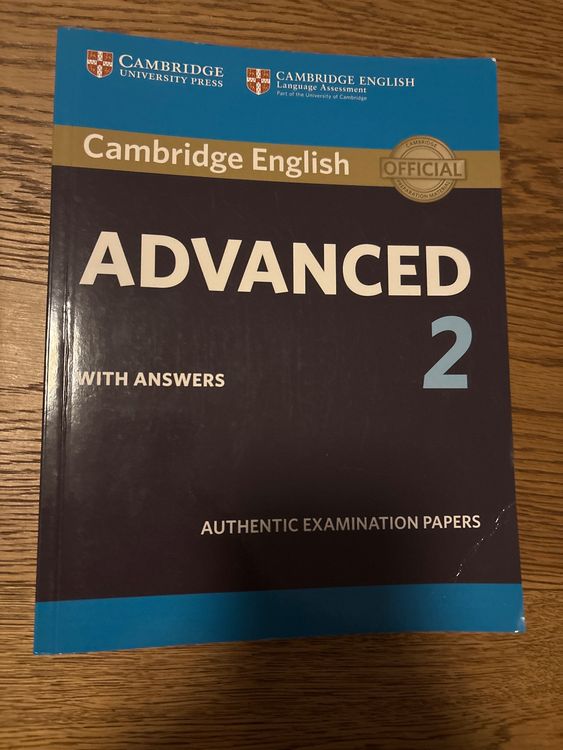 Advanced Cambridge English authentic examination papers (Neu (gemäss ...