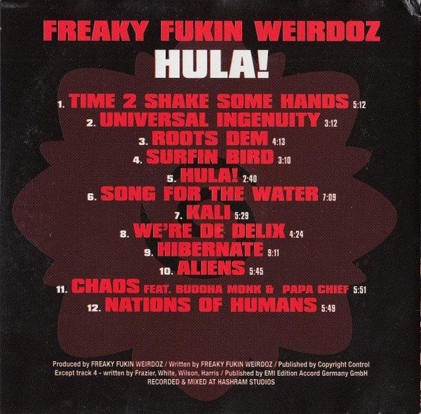 Freaky Fukin Weirdoz – Hula! - Vergriffene Funk Metal! (Gebraucht) in ...