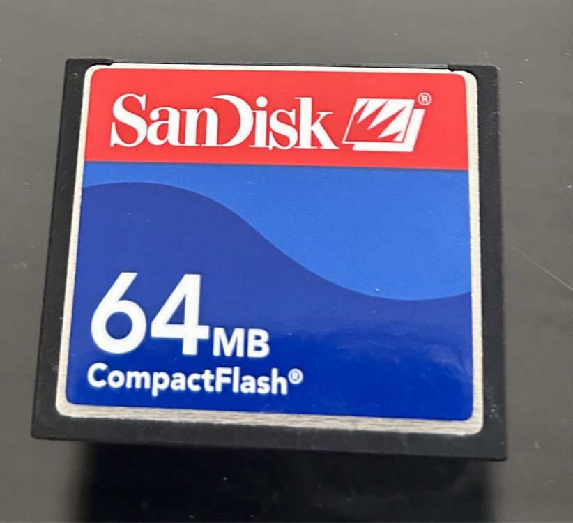 SanDisk 64MB CompactFlash Memory Card (Neu (gemäss Beschreibung)) in Elsau für CHF 10 – mit ...