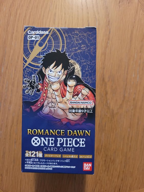 One Piece TCG Booster Display OP-01 Romance Dawn Japan (Gebraucht) in Münchenstein für CHF 77 ...