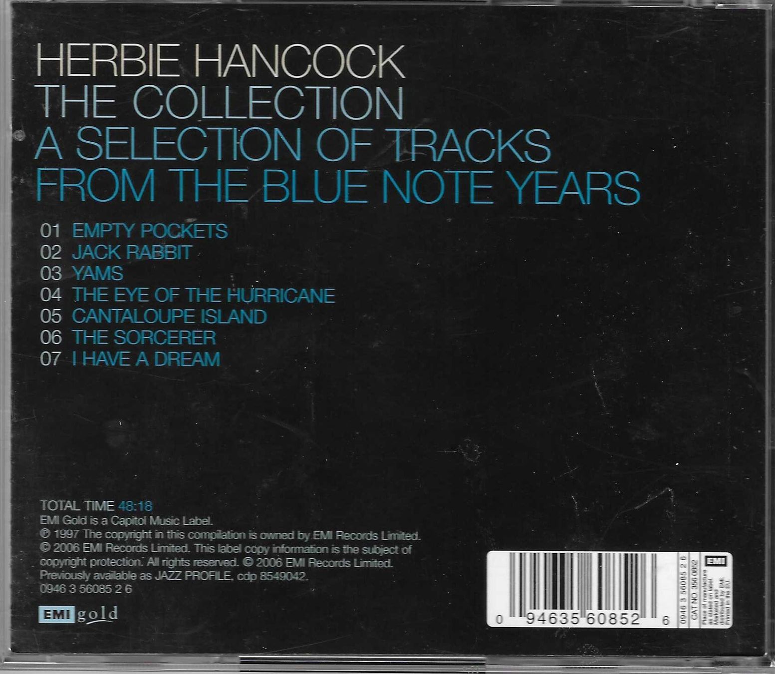 HERBIE HANCOCK - A SELECTION OF TRACKS FROM THE BLUE NOTE (Gebraucht ...