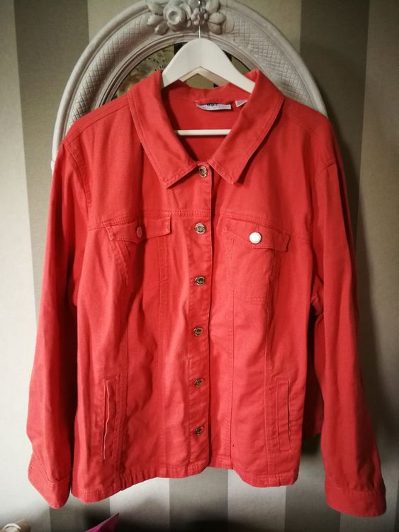 Jeansjacke Damen Gr 52