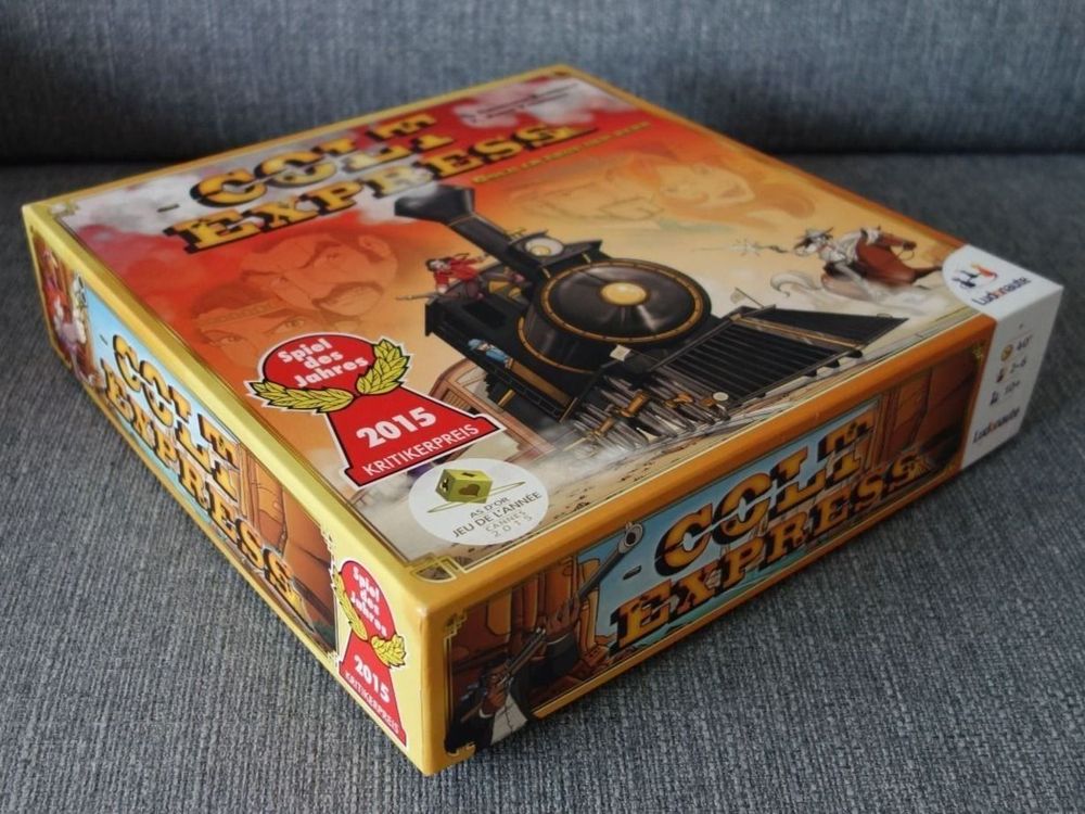 Colt Express, Mit 3D Zug und Holzfiguren (Neu (gemäss Beschreibung)) in ...