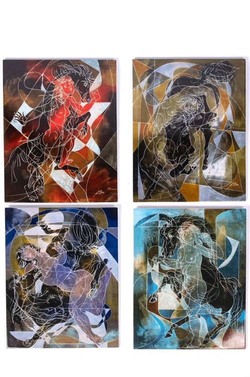 Hans Erni Kollektion "Die vier Elemente" (Gebraucht) in Steffisburg für CHF 370 – mit Lieferung ...