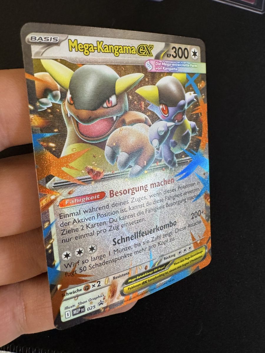Mega Kangaskhan ex MEP025 – Pokémon Karte – Deutsch (Neu (gemäss ...