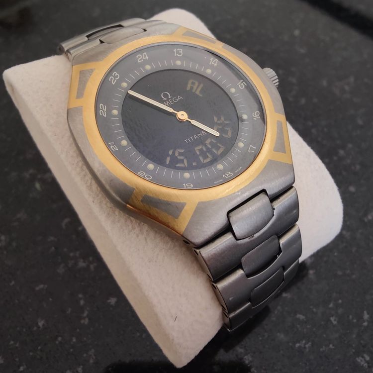 Omega Seamaster Polaris XL Multifunktion Titan 18kt Gold | Kaufen auf ...