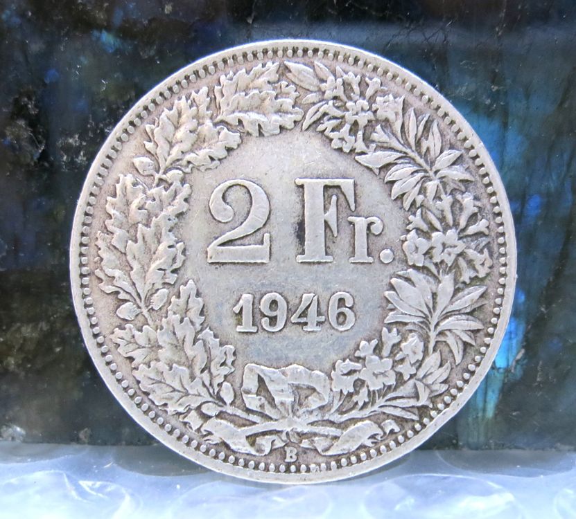 Sammlersmünze: 2 Franken 1946 Silber | Kaufen auf Ricardo