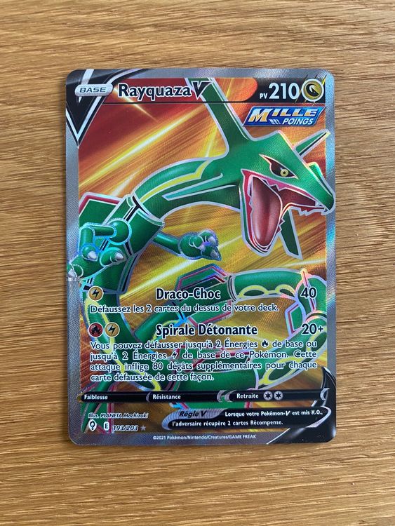 Rayquaza V Full Art | Kaufen auf Ricardo