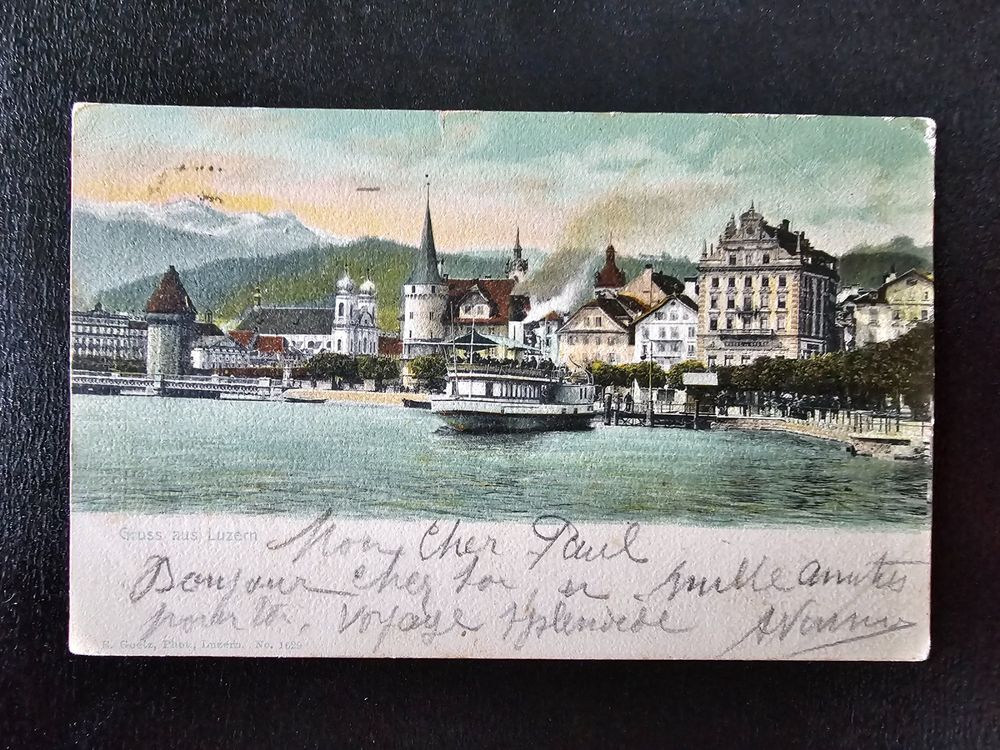 PK Postkarte von Luzern (Gebraucht) in Dallenwil für CHF 5 – mit Lieferung auf Ricardo kaufen