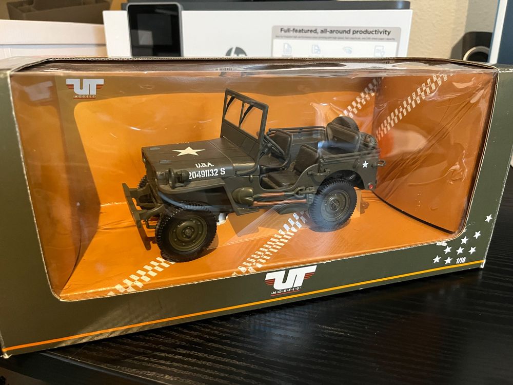 Jeep Willys. 1:18 UT | Kaufen auf Ricardo