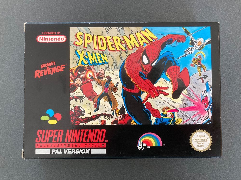 Super Nintendo Spider-Man X-Men SNES OVP | Kaufen auf Ricardo