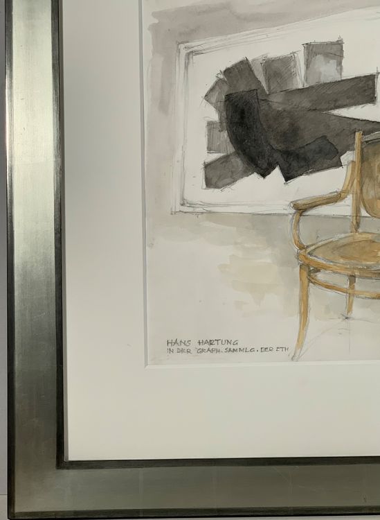 Hans Hartung (1904-1989) Stilleben Aquarell | Kaufen auf Ricardo