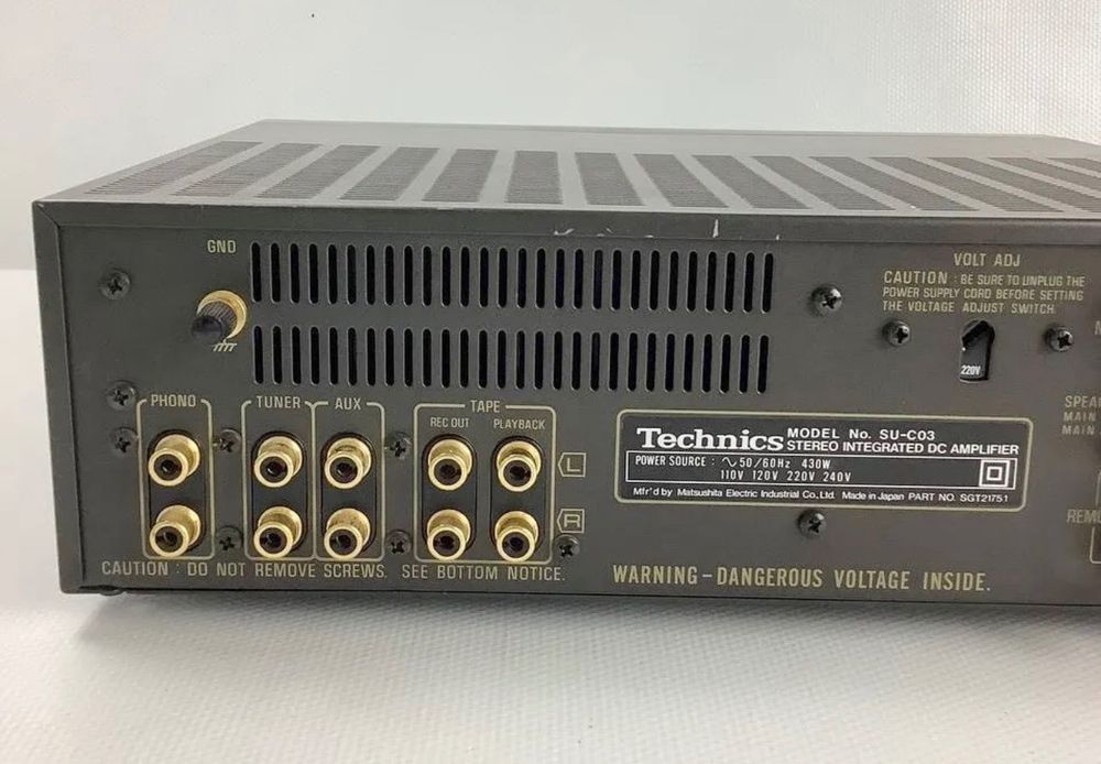 Technics SU-C03 Stereo DC Amplifier (Gebraucht) in Trimbach für CHF 150 ...