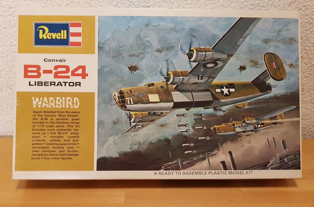 REVELL CONSOLIDATED LIBERATOR B-24 BOMBER 1/72 (Gebraucht) in ...