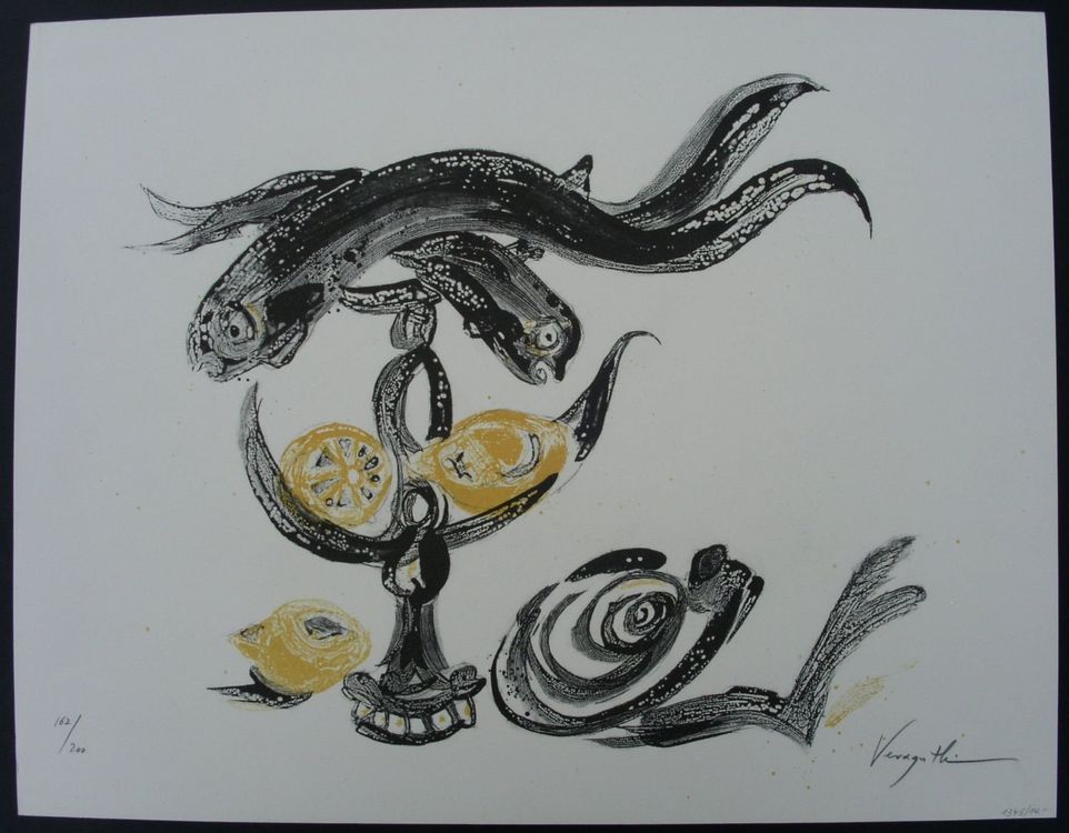 Gérold Veraguth (1914 -1997) LITHOGRPHIE SIGNIERT (Gebraucht) in Gersau ...