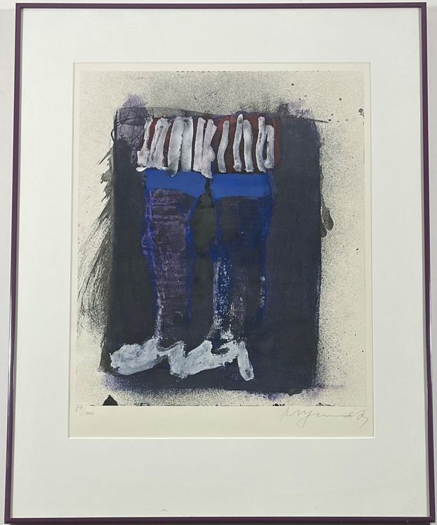 Roger Pfund (1943) Lithographie Handsigniert | Kaufen auf Ricardo