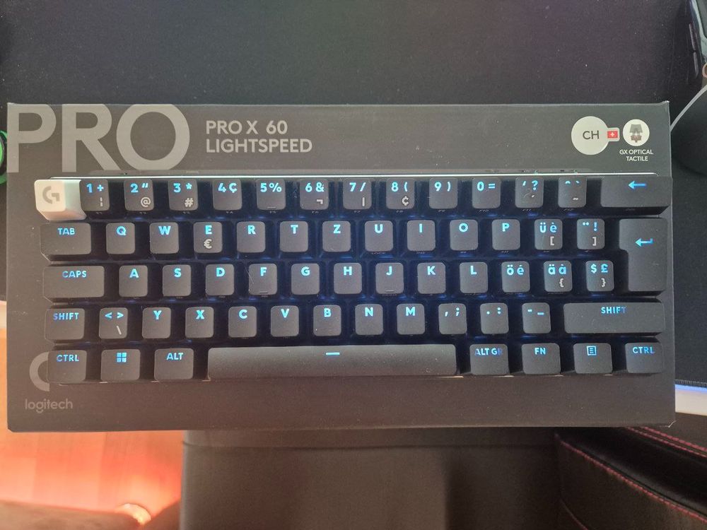 Neue Logitech G Pro X 60 Wireless Bluetooth Gamer Tastatur (Neu (gemäss ...