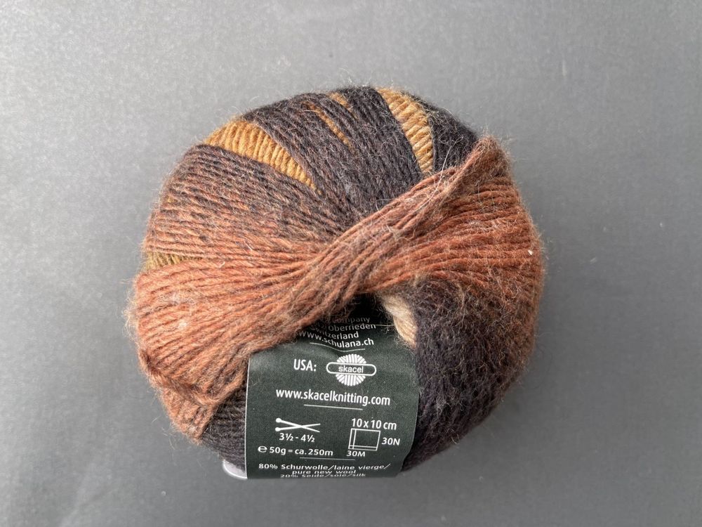 Seiden-Wolle: Colorelli von Schulana, 1 Knäuel (Neu (gemäss ...