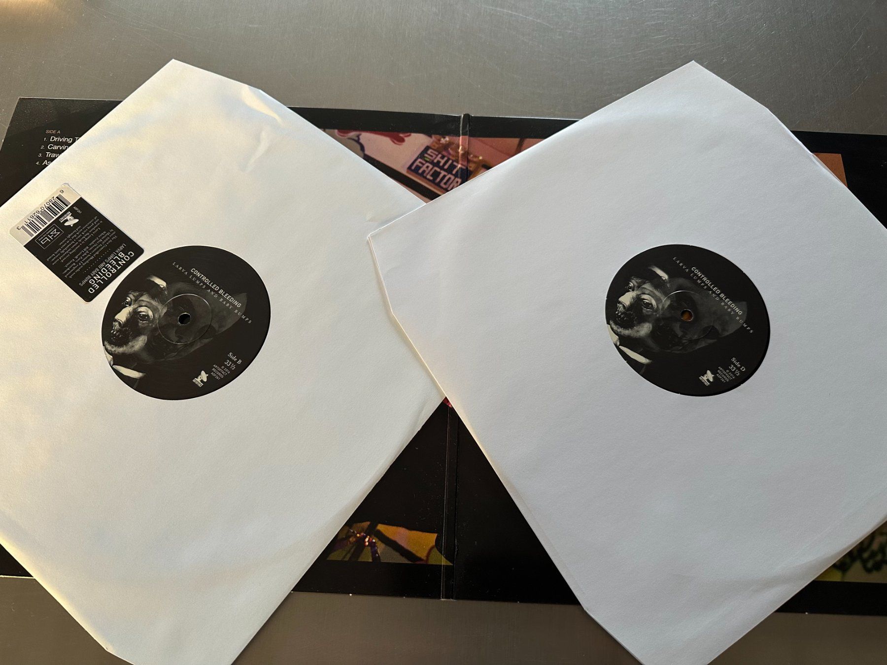 CONTROLLED BLEEDING 2LPS LARVA LUMPS & BABY BUMPS - INDUS !! (Neuf ...