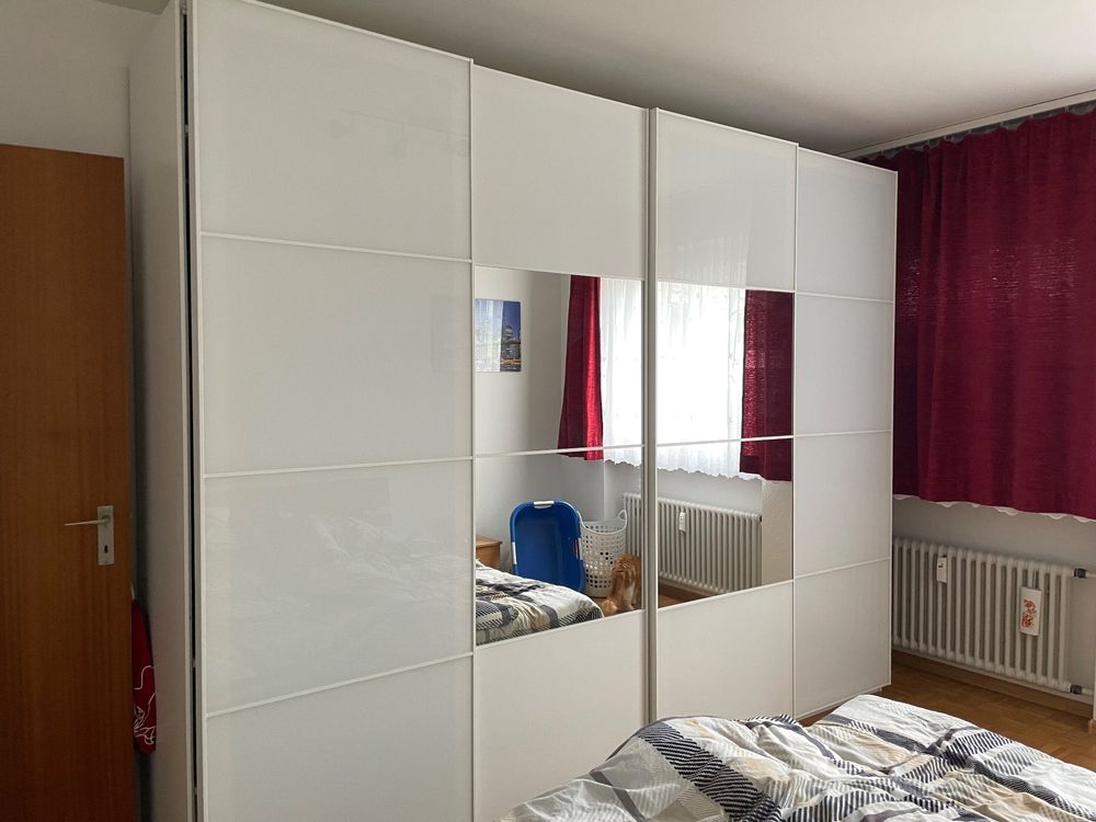 Wunderbar Ikea Kleiderschrank Weiss Mit Spiegel Anleitung Und Bewertungnie5852