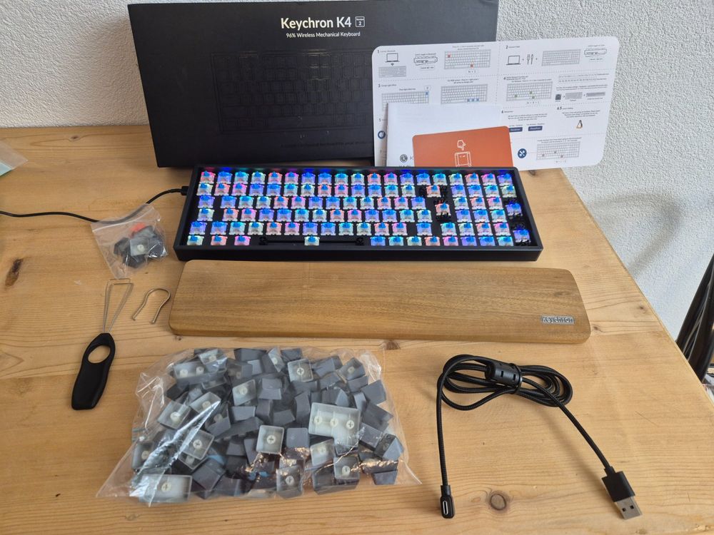 Keychron K4 CH-Layout 96% Wireless Mechanical Keyboard (Gebraucht) in ...