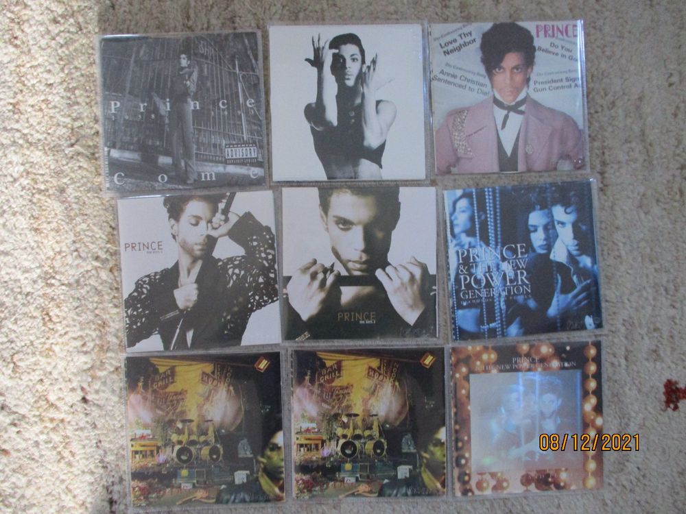 9 Cds von Prince CDs in platzsparenden Plastikhüllen (Gebraucht) in ...