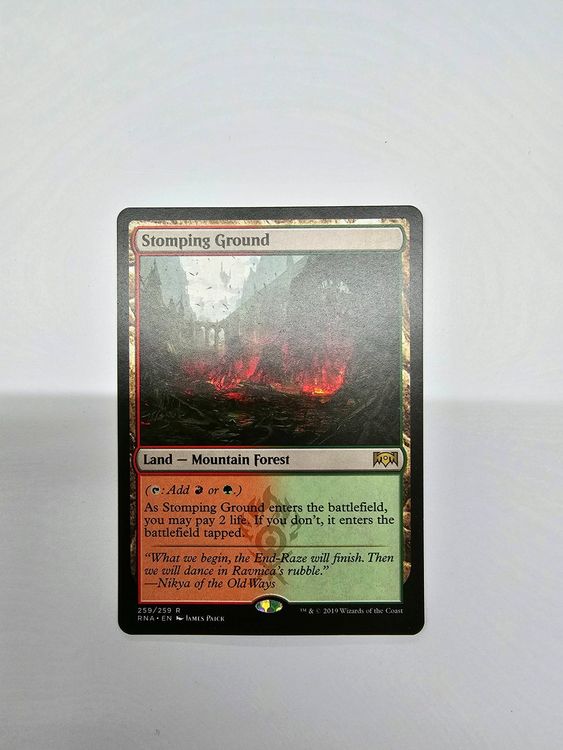 MTG Karte Stampfgelände | Kaufen auf Ricardo