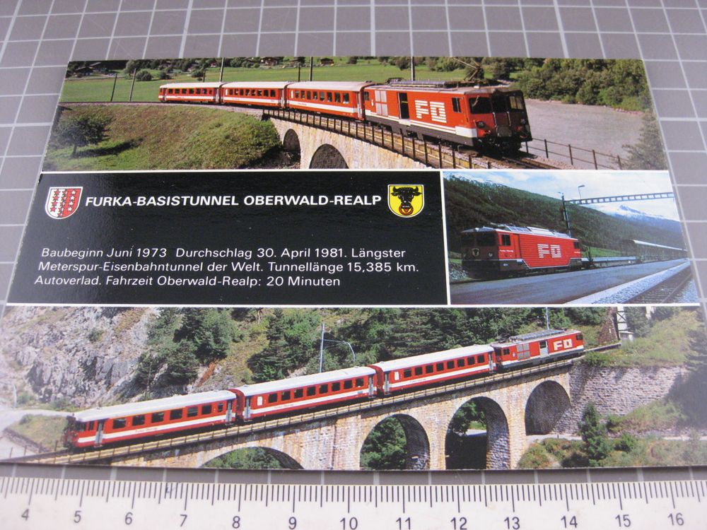 Oberwald Realp mit Zug (Gebraucht) in Malters für CHF 7 – mit Lieferung ...