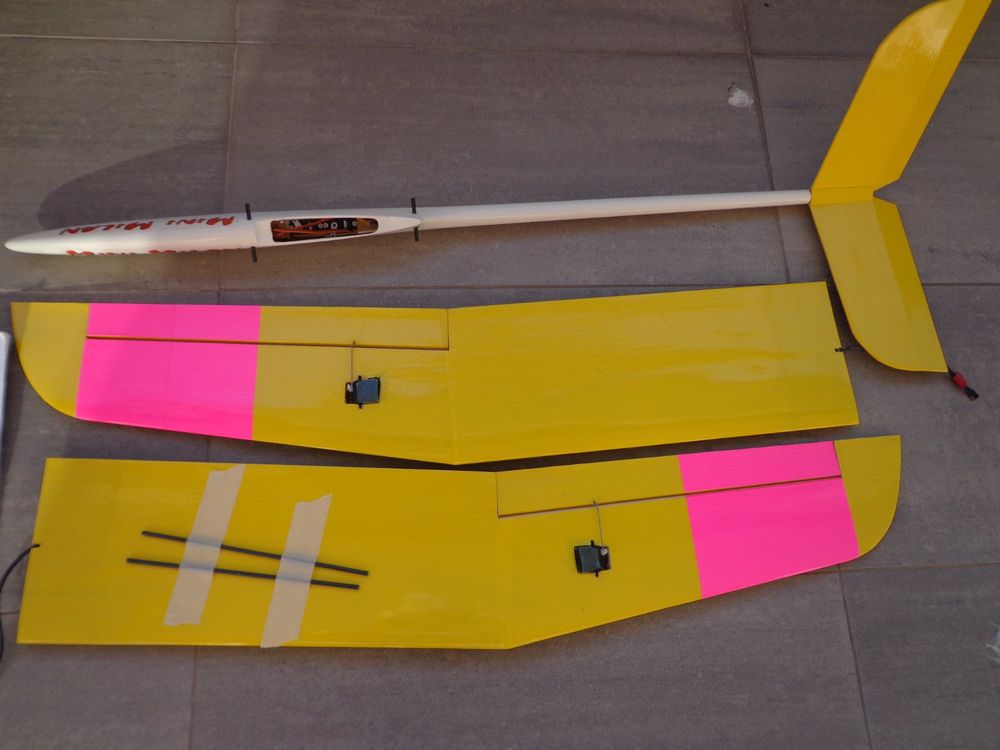 Multiplex Mini Milan Segler, Spannweite 1600 mm (Gebraucht) in Camorino ...