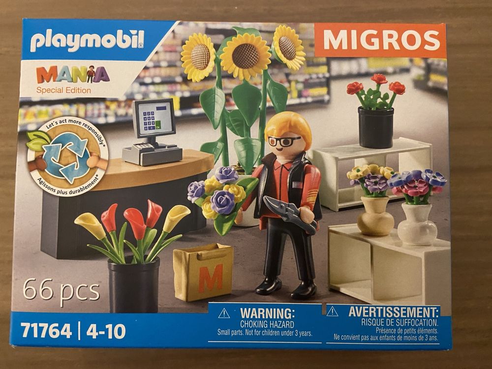 Playmobil Migros mania Blumen (Neu und originalverpackt) in Sirnach für ...