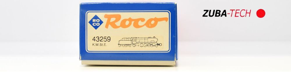 Roco 43259 Dampflok Rh C K.W.St.E H0 GS Analog mit OVP (Gebraucht) in ...
