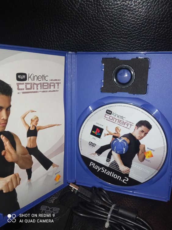 PS2 konsole + 2 Controller Singstar Mikrofone Eye Toy Cam (Gebraucht ...