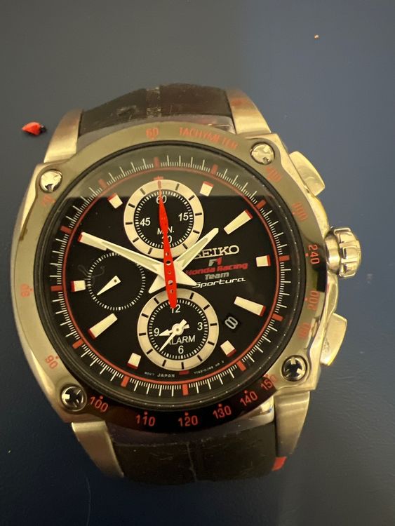 Seiko F1 Honda Racing Team 43 mm Quarz | Kaufen auf Ricardo
