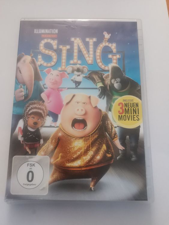 SING (Kinderfilm) (Gebraucht) in Wiesendangen für CHF 2.5 – mit Lieferung auf Ricardo kaufen