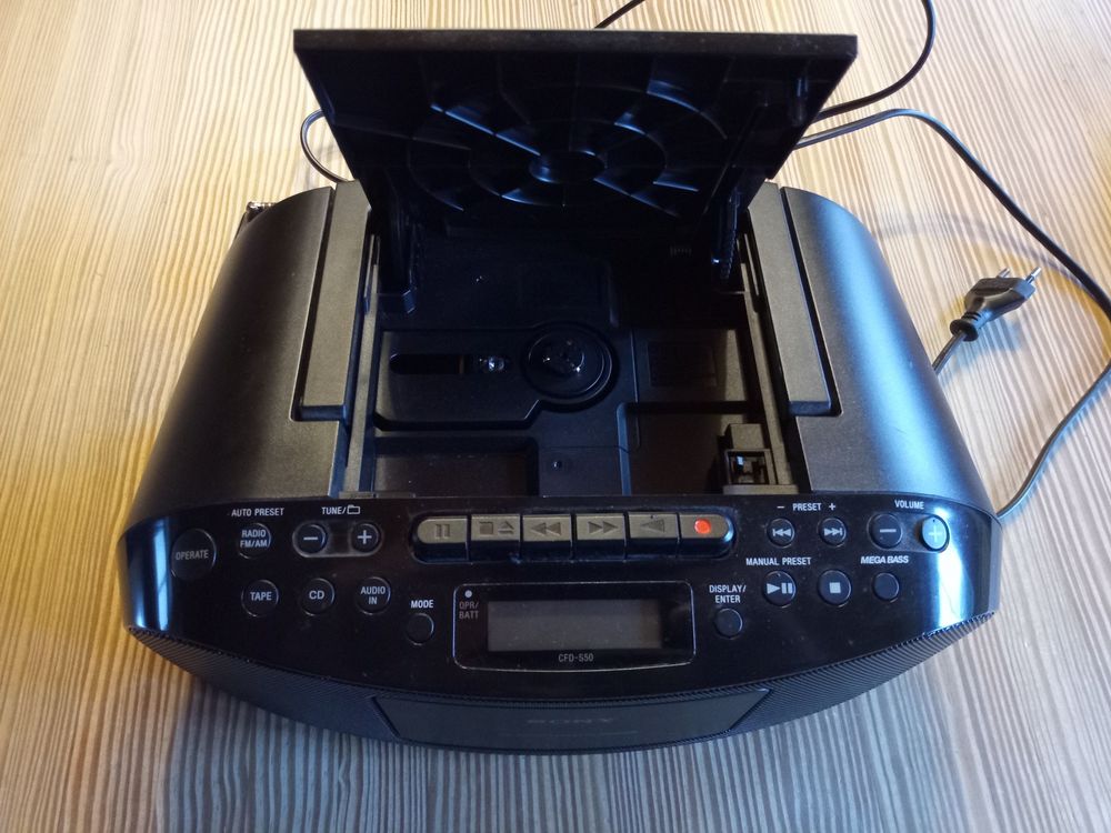 Sony Personal Audio System Boombox CFD-S70 CD Tape Radio | Kaufen auf ...