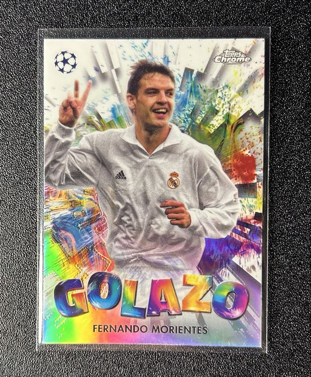 Fernando Morientes Golazo Topps Chrome 24-25 Real Madrid (Neu (gemäss ...