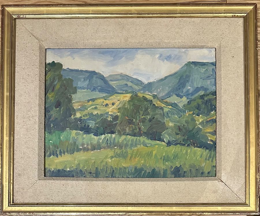 Franz Joseph Adolf Weibel (1870-1952) Landschafts Gemälde (Gebraucht ...