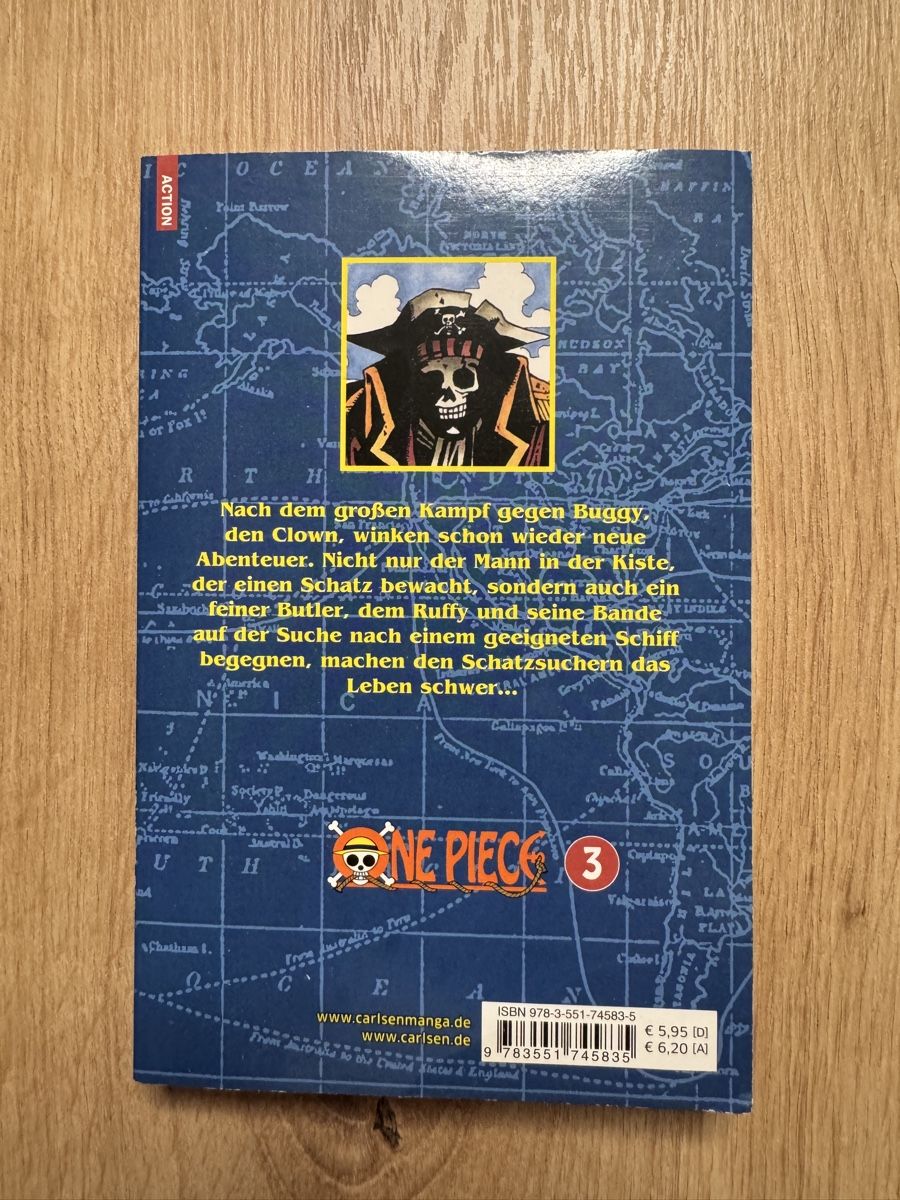 One Piece Manga Band 3 - Die Suche geht weiter! (Gebraucht) in Biberist ...