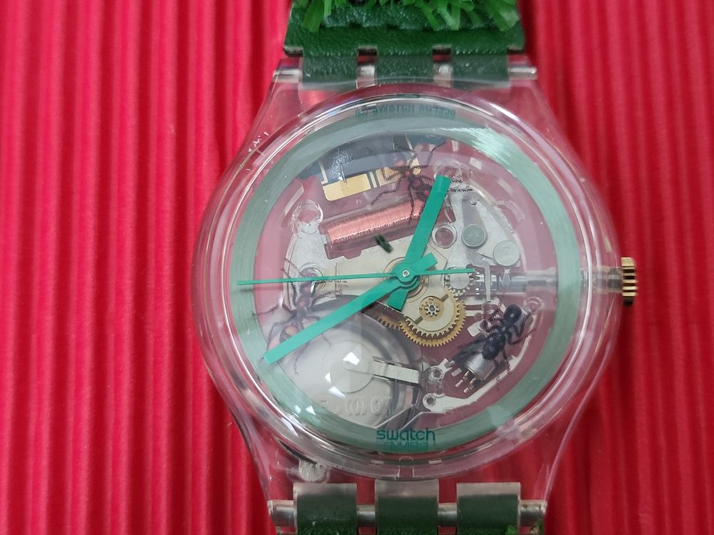 SWATCH SKZ103 GARDEN TURF NEU (Neu und originalverpackt) in Lommiswil ...