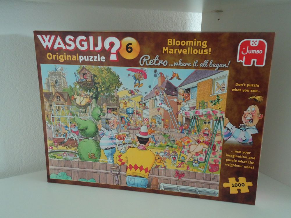 Wasgij Blooming Marvellous - Grosse Gartenfreude (Gebraucht) in für CHF ...