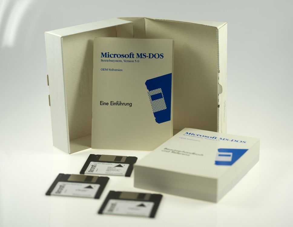 Original MS-DOS Betriebssystem, Vers. 5 (Gebraucht) in Bubikon für CHF ...