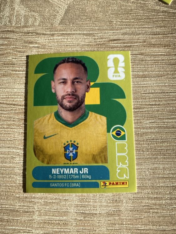 Neymar JR World Cup 2026 Sticker Brazil (Neu (gemäss Beschreibung)) in ...